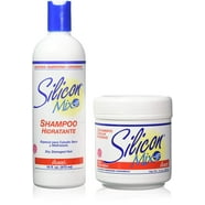 Silicon mix Rizos Naturales Shampoo 16oz + Conditioner 16oz + Leave in ...