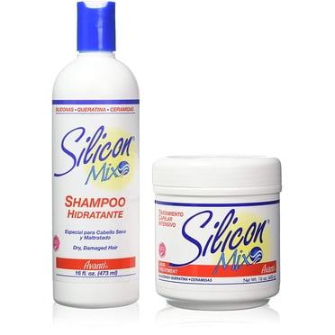 Silicon Mix Hair Treatment and Shampoo Combo, 16oz, Hydrating with ...