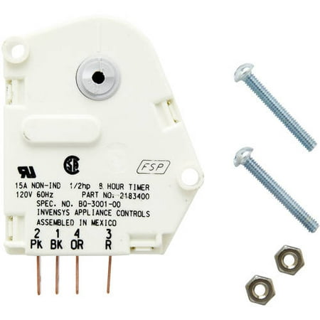 Whirlpool 2183400 Defrost Timer - Walmart.com - Walmart.com