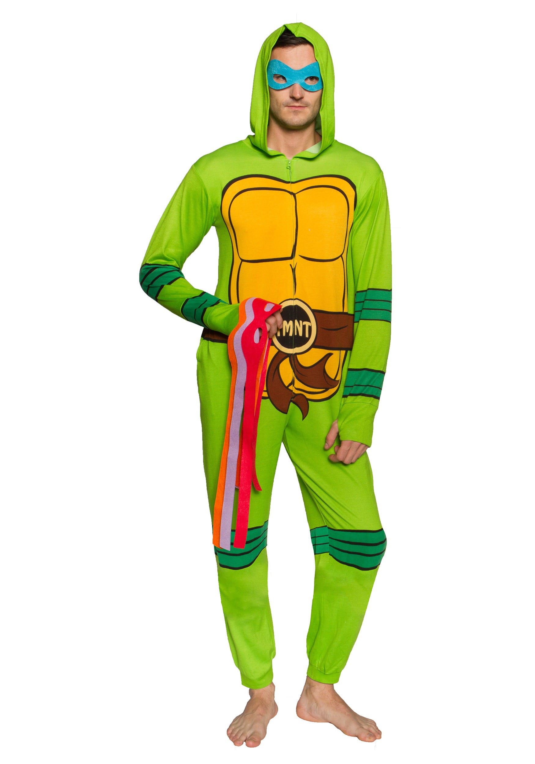 TMNT Union Suit w/ Masks-Men's Large - Walmart.com