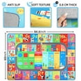TWINNIS ABC Learning Playmat Rugs for Toddlers and Preschool Children ...