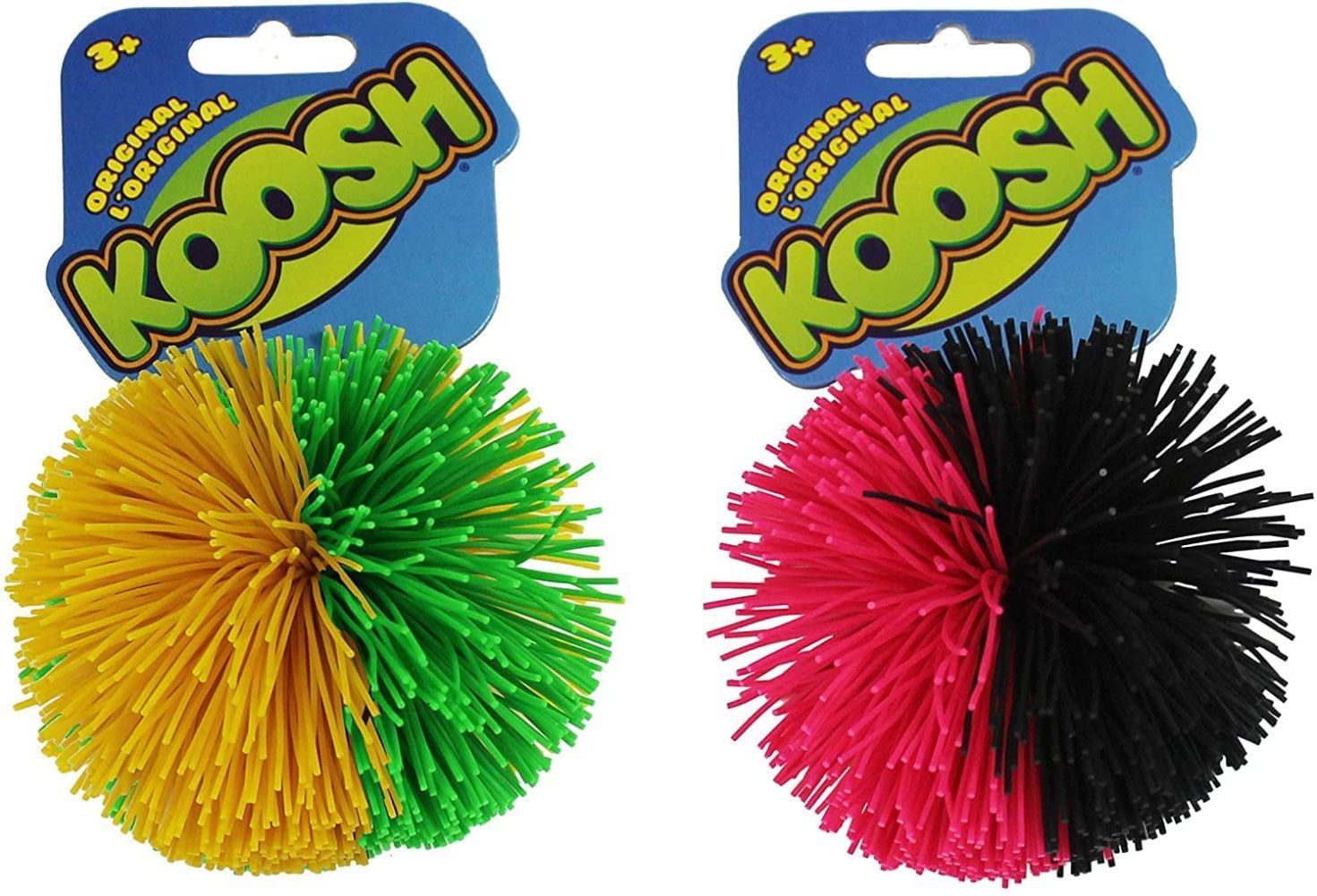 Set of 2 Koosh Balls Random Color Colors May Vary - Walmart.com