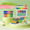 Office&Craft&Stationery Oil Pastels 24 Assorted Colors Art Crayon Oil ...