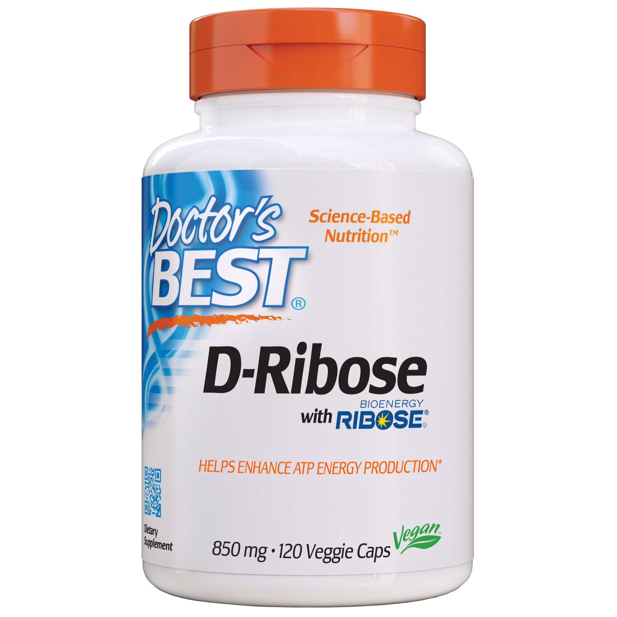 Supplement Doctor's Best D-Ribose apoya en ATP Energy 120 cápsulas | Walmart en línea