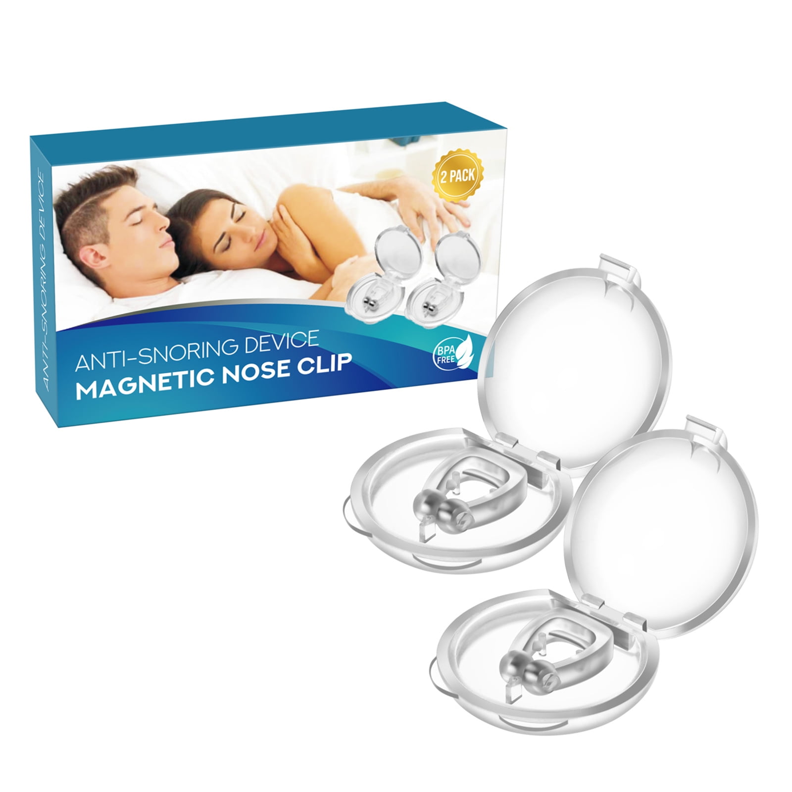 Click here for Yeacher Snoring Devices Magnetic Snoring Clips For... prices