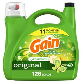 Gain Original Scent Fabric Softener Dryer Sheets, 120 Count for Laundry ...