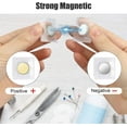 New Hidden Sew Magnetic Snap, 20 Pairs Invisible Hidden Sew in PVC ...