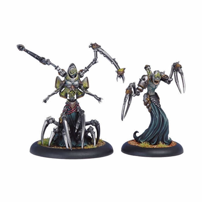 Master Necrotech Mortenebra and Deryliss Warcaster Cryx Warmachine ...
