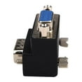 DB9pin 90 Degree VGA 9 Pin Adapter Connector Male to Female DB9 RS232 DB9P Coupler Converter ...