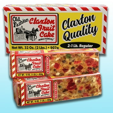 Claxton Fruit Cake - 2-1 Lb. DARK Recipe - Walmart.com