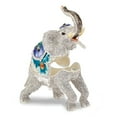 Jere Luxury Giftware Bejeweled BAKUL Full Crystal White Elephant Pewter ...