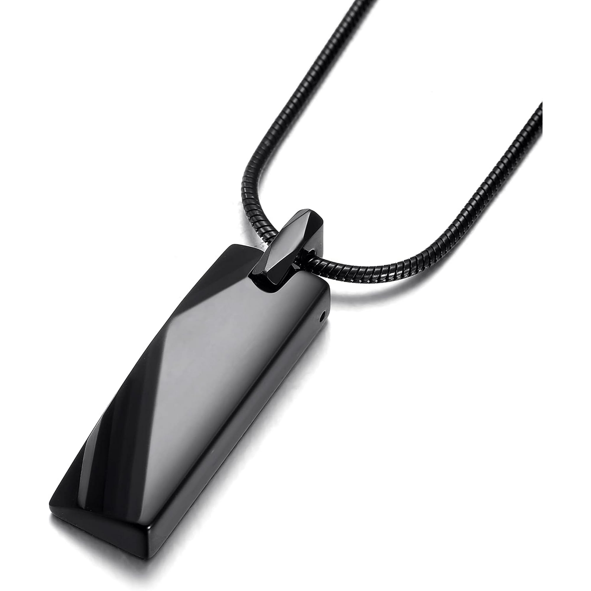 Click here for Unbranded Tungsten Steel Bar Pendant Necklace For... prices