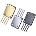 Oasiva Metal Guitar Neck Joint Plates Replacement Electric Guitar Neck ...