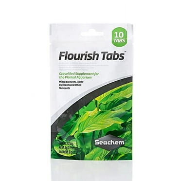 Flourish Tabs Aquarium Plant Root Fertilizer, 10 Tab Pack - Walmart.com