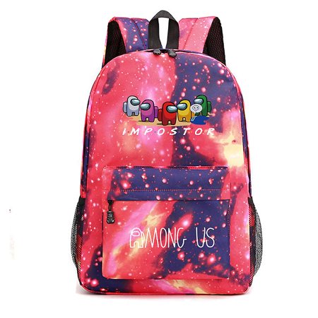 Game Peripheral Backpack School Bag Among Us Space Werewolf Killing ...