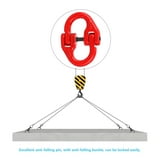 Steel Safety Chain Connector for Industrial Use with High Strength and ...