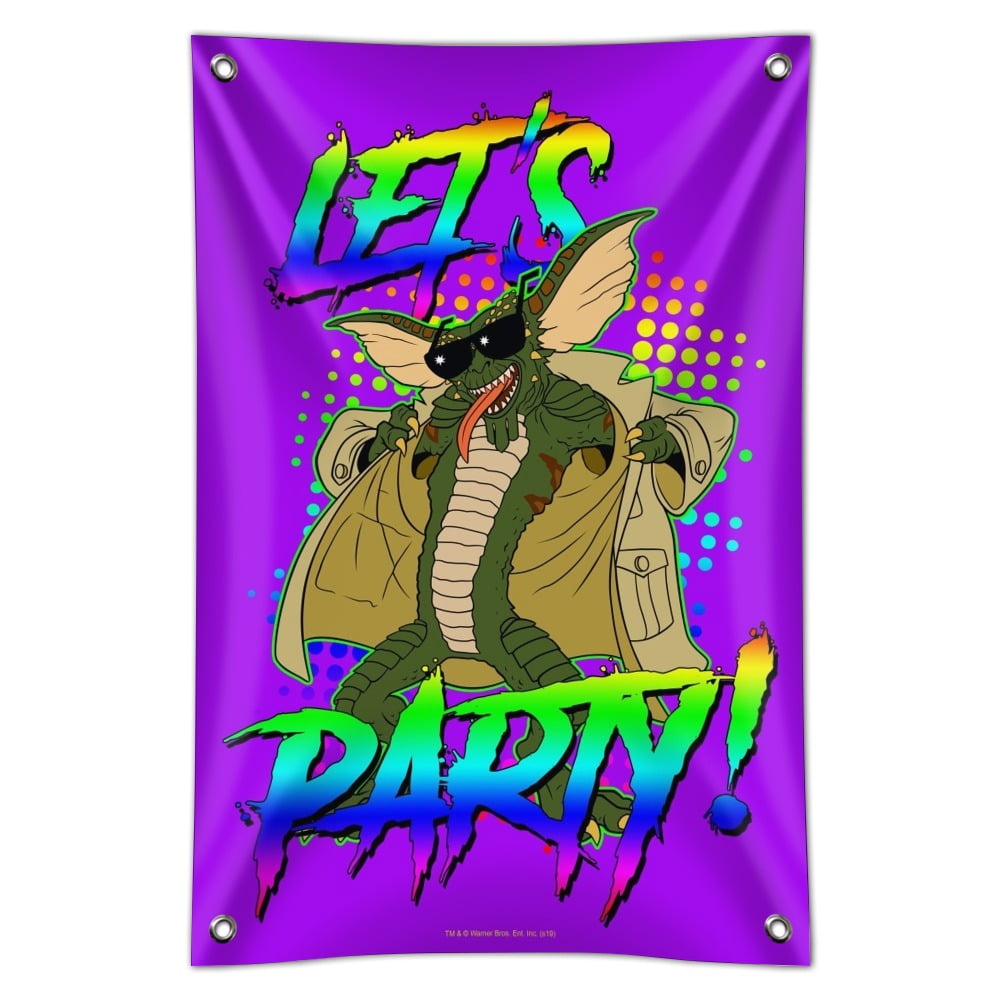Gremlins Let's Party! Home Business Office Sign - Walmart.com