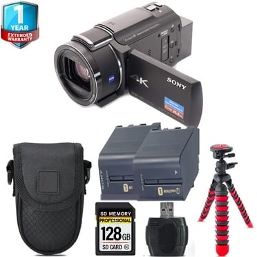 Panasonic HC-VX1 4K Camcorder with 24X Leica Lens with 128GB SD Card ...