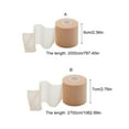 4Pcs Elastic Foam Tape 6cmx20m 7cmx27m Athletic Foam Underwrap ...