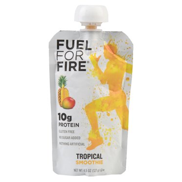 Fuel For Fire Mixed Berry Fruit & Protein Smoothie, 4.5 Oz - Walmart.com