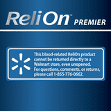 ReliOn Premier VOICE Blood Glucose Monitoring System HSA/FSA Eligible ...