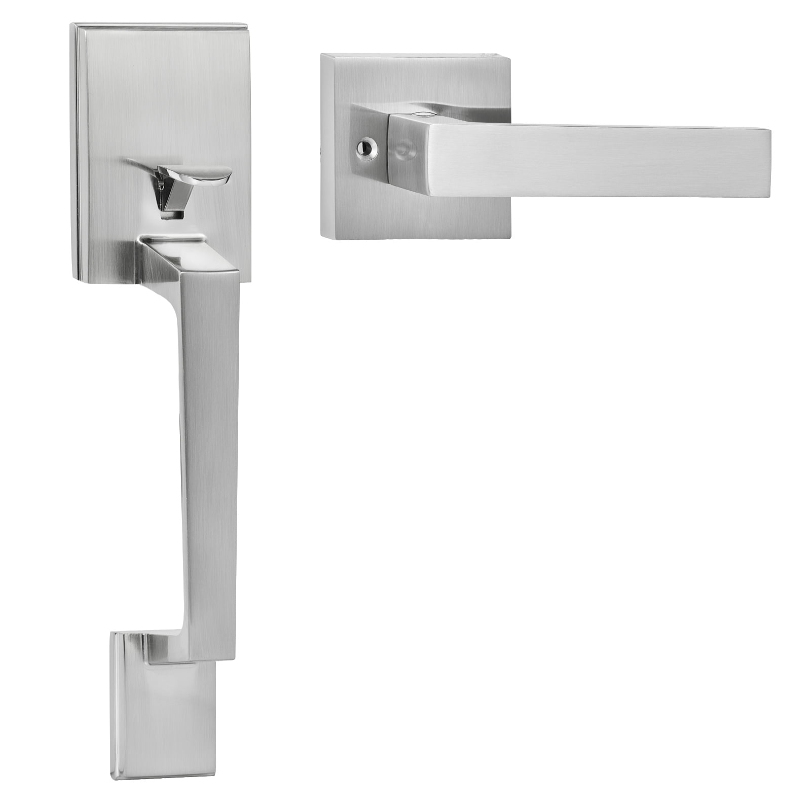 Click here for Vevor Front Door Handle  Satin Nickel Square Handl... prices