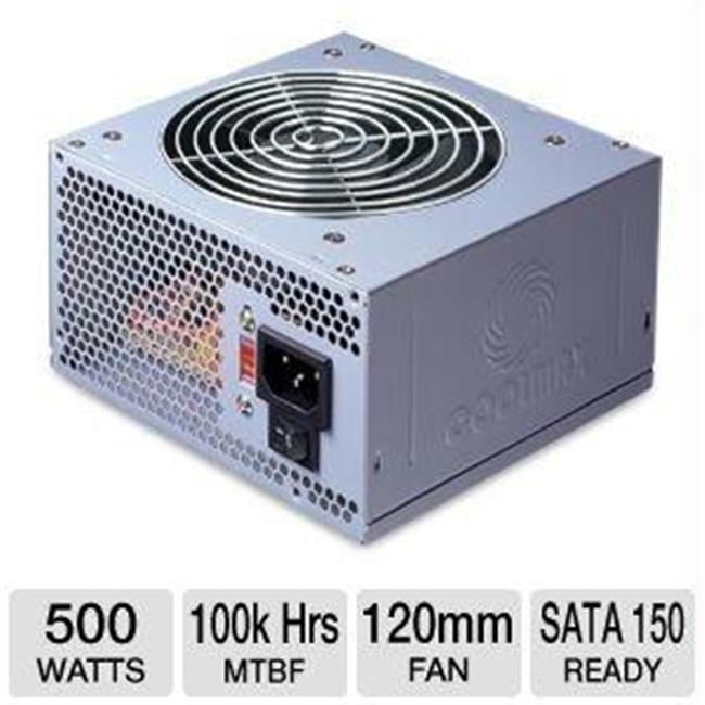 Coolmax Pwrs Coolmax 500 Watt Atx Psu Retail 20-4 1X4Pin 12V 2 Ide 3 ...