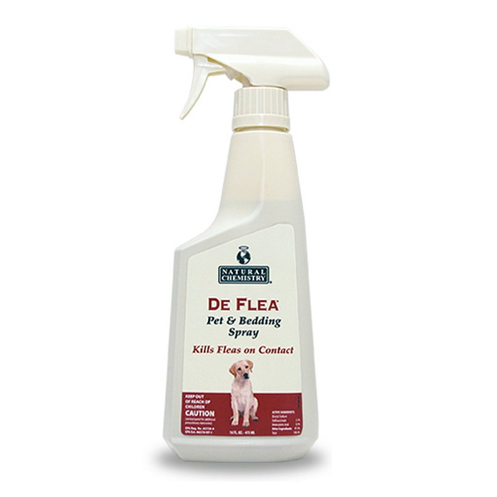 Natural Chemistry DeFlea Pet & Bedding Spray for Dogs 16oz - Walmart ...