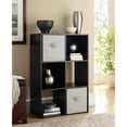 Mainstays 6 Cube Storage Organizer, Black - Walmart.com