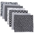 Assorted Pattern Cotton Fabric Bundles 7Pcs Quilt Patchwork Squares Diy ...