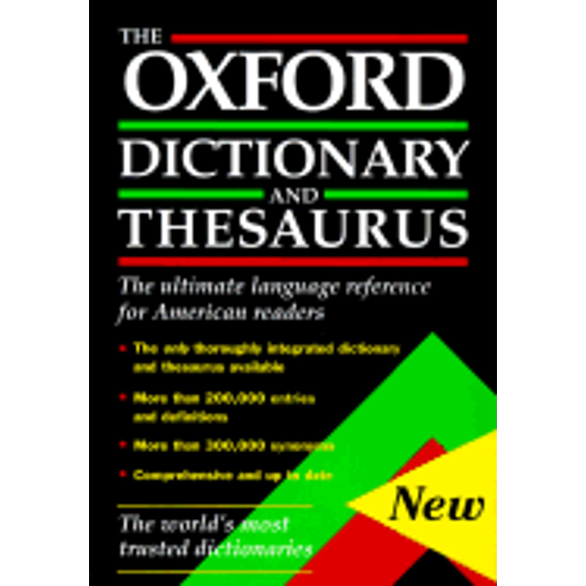 English Dictionary And Thesaurus