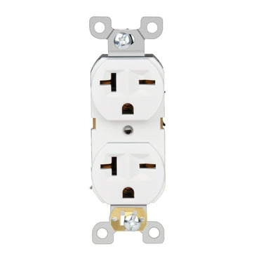 Bryant Crs15w Straight Blade Receptacle, 5-15R, 15 A, 125V Ac, 2 Pole ...