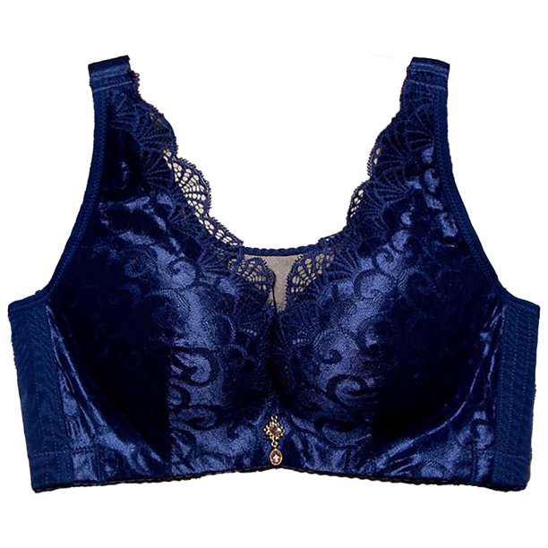 jovati Sexy Womens Underwear Womens Bra Soild Wire Free Underwear One-Piece Bra Everyday ...