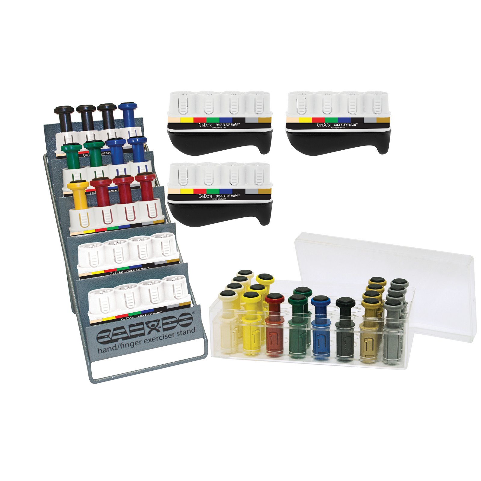 Digi-Flex Multi clinic pack, deluxe (8 bases + 32-button set, 2 four ...