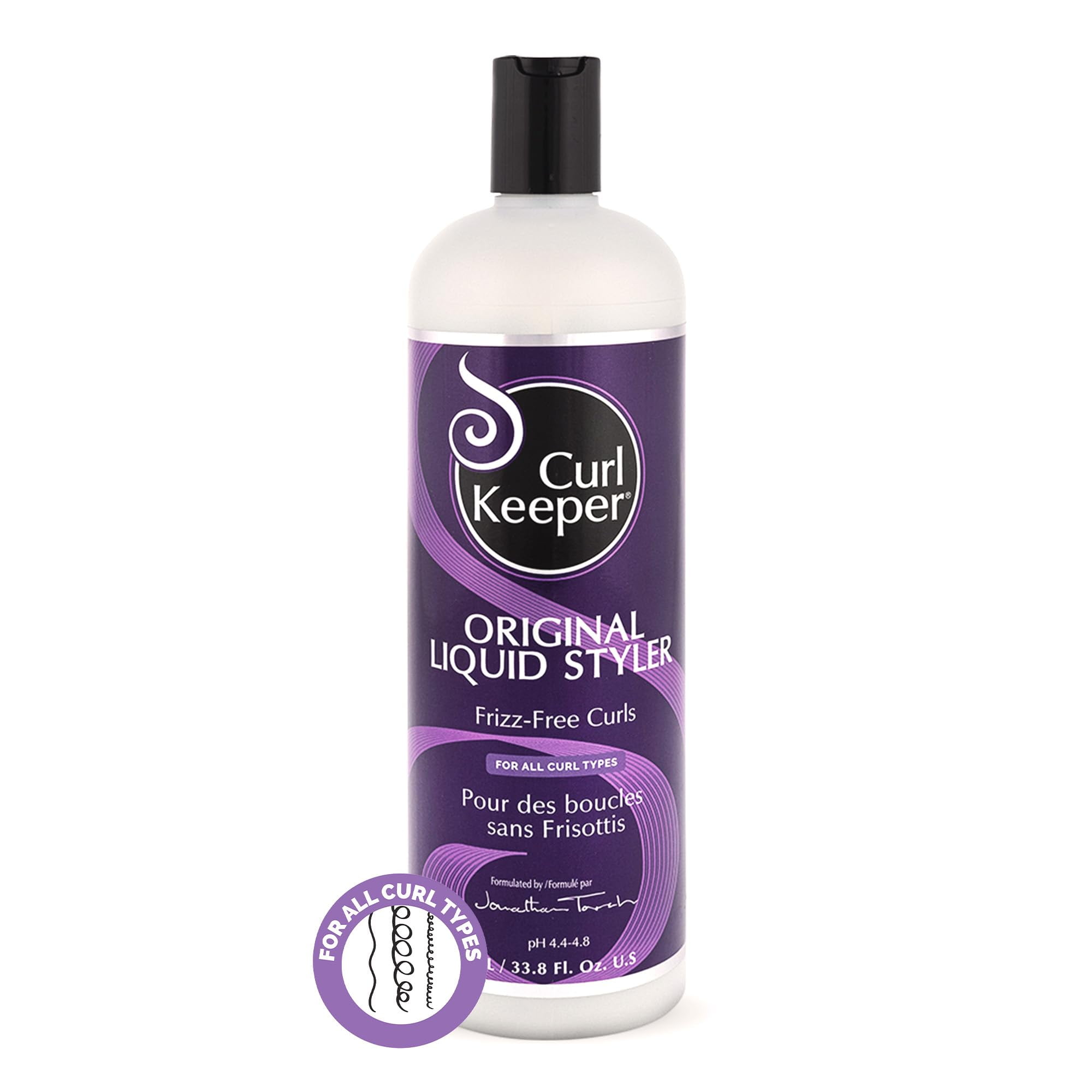 Original Curl Keeper Anti-Frizz Curl Defining Hair Styler (3.4oz ...