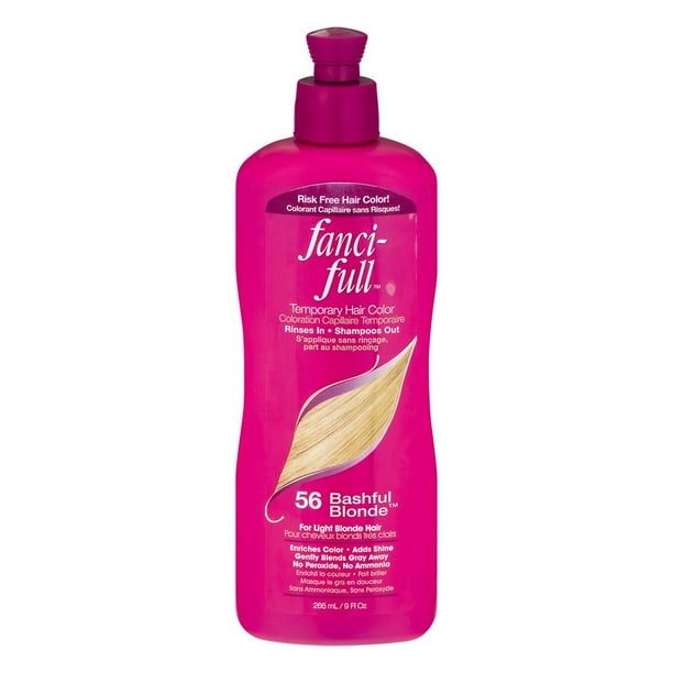 Fanci-Full Temporary Hair Color, 56 Bashful Blonde, 9 fl oz - Walmart.com