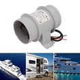 12V Silent Inline Blower For Boats, In Line Marine Bilge Air Blower, 3 ...