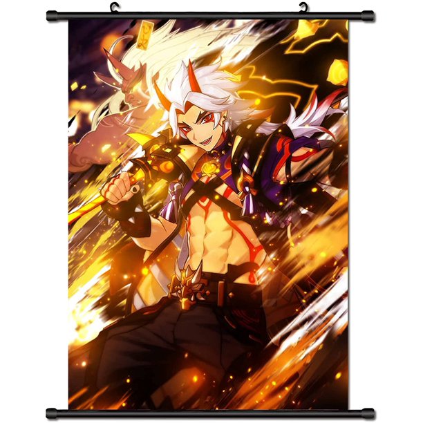 Itto Poster,Itto Wall Scroll Poster, FFIY Itto Room Decor-25x17'' (Itto ...