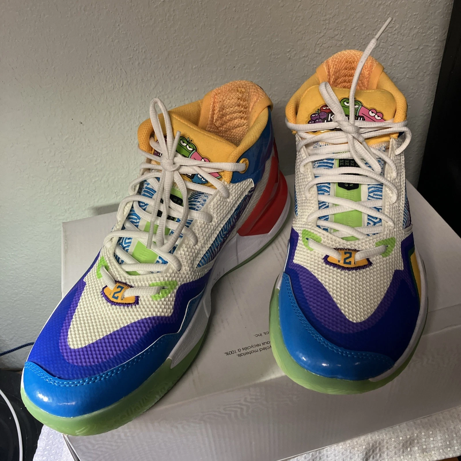 New Balance Men's Size 8.5 Kawhi Leonard Jolly Rancher Basketball ...