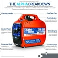 AlphaWorks Gasoline Powered Portable Generator - 79CC Engine, 2250 ...