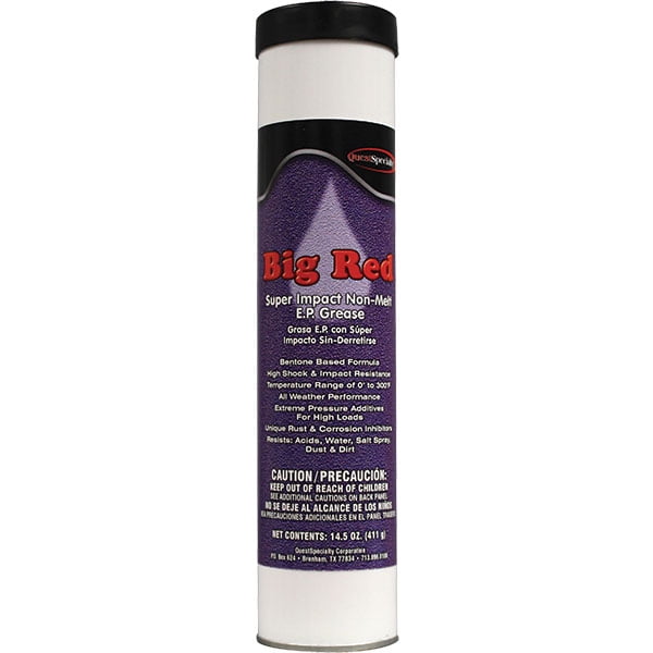 QuestSpecialty Big Red Super Impact Non-Melt E. P. Grease 10/Case (8 ...