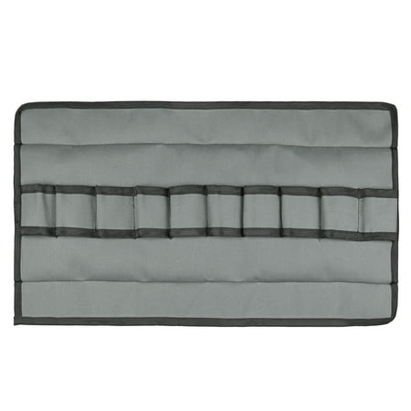 Homgeek Tool Roll Storage Bag Heavy Duty Waterproof Canvas Tool Roll ...