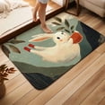 Door Mat 31.5"x47.2", Rabbit Non Slip Backing & Low Profile Area Rugs ...