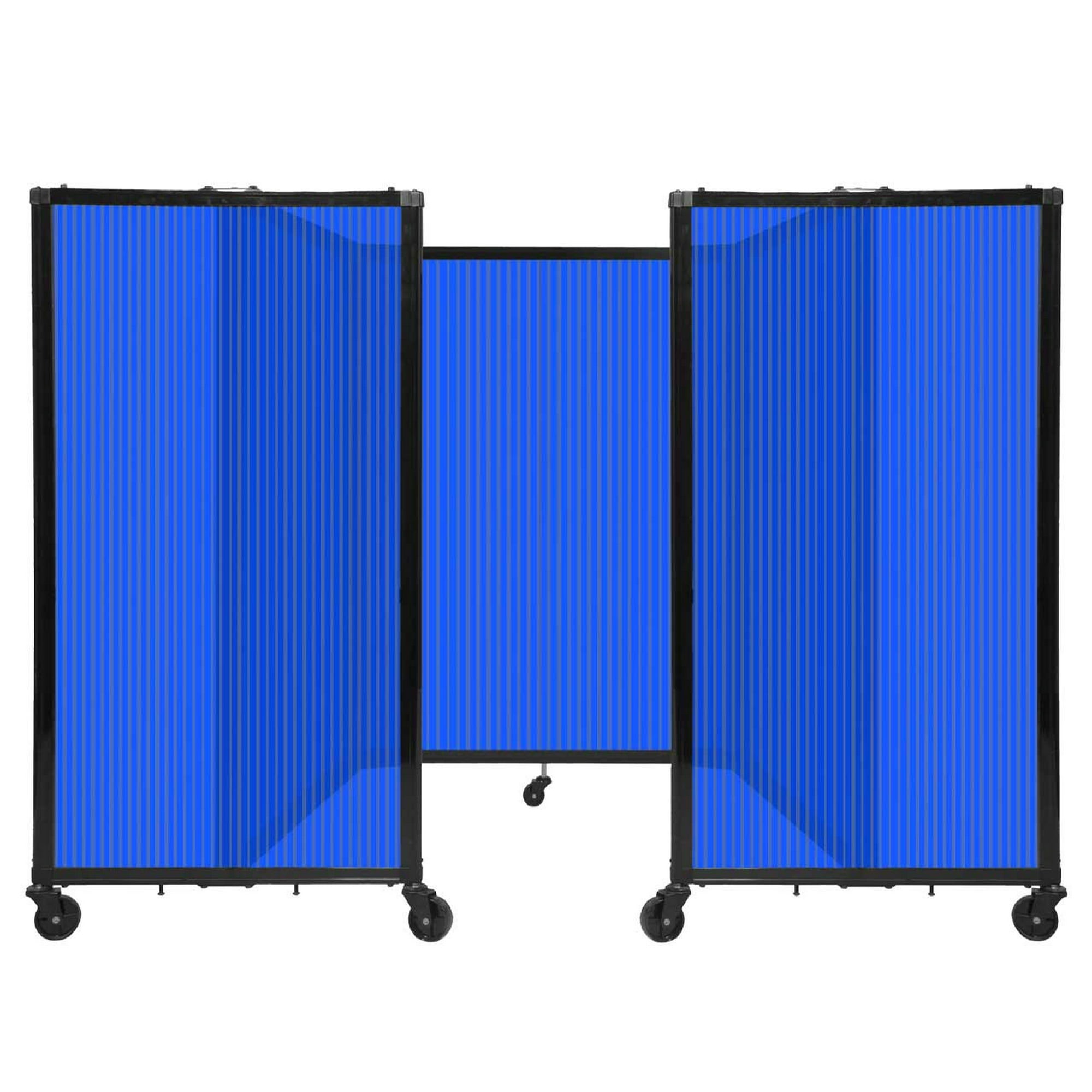 Translucent Panel Divider On Wheels