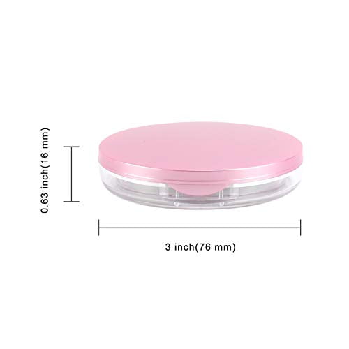 Home & Hobby Empty powder box,Travel Portable Plastic,Empty Powder Case ...