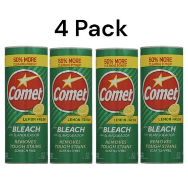 Comet Cleaner with Bleach Powder 25-Ounces | Scratch-Free | (Value Pack ...