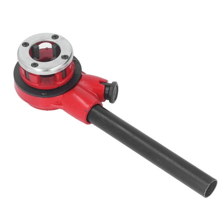 Pipe Threader Kit, Iron Wear 3 Dies Pipe Threader Ergonomic Handle 1 ...