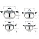 Kitchen Sense Stainless Steel Sauce Pot with Vented Lid - Walmart.com