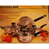 Sunbeam Ridgeline 7 Pc. Stainless Steel Cookware Set - Walmart.com