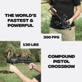 Ballista BAT Compound Mini Crossbow with Magazine – 300 fps, 130 lbs ...